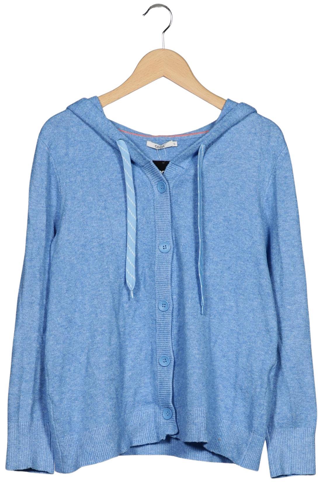 CECIL hellblau Strickjacke Damen S Second Hand